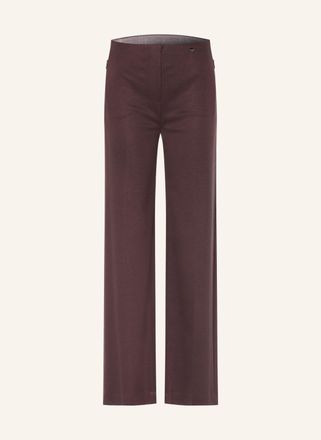 Marc Cain Marlenehose Winder Aus Jersey braun
