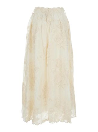 Dreamcatcher Bohemian Womens Dress Maddy White Skirt