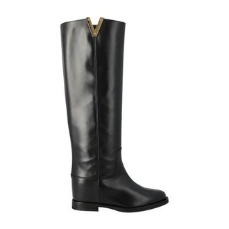 Via Roma 15 Santa Monica High Boot - - Shoes - Damen - Schwarzk - 36 EU