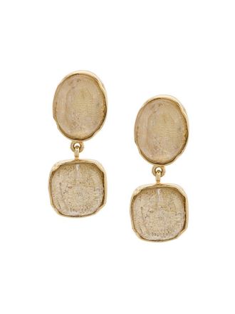 Goossens boucles doreilles Cabochons &agrave; fermeture clip