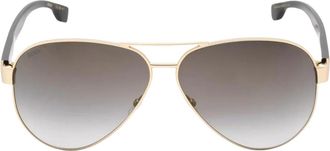 HUGO BOSS Unifarben-Sonnenbrille f&uuml;r Herren (Gold)