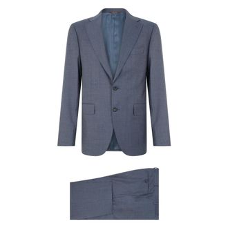 Canali Klassischer Sakko - - Suits - Herren - Blau - M