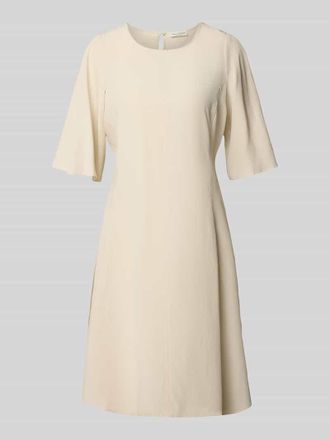 Marc O'Polo Flared Minikleid aus Lyocell-Leinen-Mix