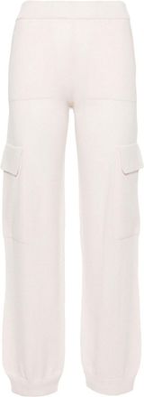 PESERICO Gestrickte Cargohose - Nude