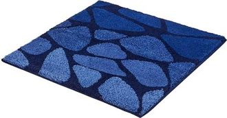 Kleine Wolke Badteppich Inspire Dunkelblau 60 x 60 cm