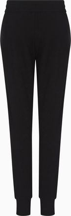 A|X Armani Exchange Womens Arte Sella, Shiny Logo, Sweatpants, Black, XL