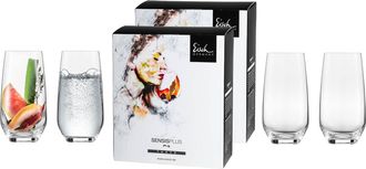 Eisch Eisch 4-teiliges Gl&auml;ser-Set im farbigen Geschenkkarton, Sky SensisPlus, Sp&uuml;lmaschinenfest - Becher 460 ml