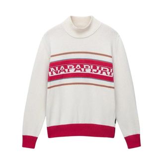 Napapijri Moderne Pullover mit ikonischem Design - - Knitwear - Herren - Mehrfarbig - M