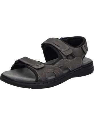 Josef Seibel Herren Klassische Sandalen Marlon 06,Weite G (Normal),Wechselfu&szlig;bett,Strandschuhe,Sandaletten,bequem,Asphalt-Kombi,45 EU