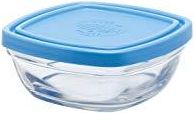 Duralex Delys-By-Vercal 514446 Saladier avec Couvercle Verre Bleu 11,5 x 11,5 cm