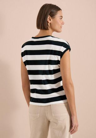 Cecil Print-Shirt aus reiner Baumwolle