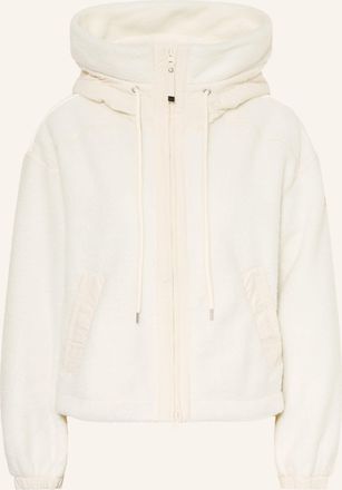 Parajumpers Parajumpers Teddyfell-Jacke Kisha Im Materialmix weiss