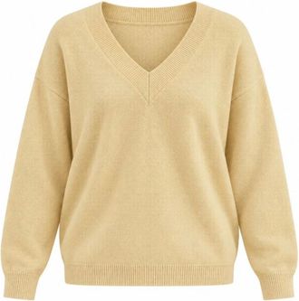 Alpha Industries Pull Ad8373A 2220 - Femme - Pulls - Jaune - Taille: 40 FR