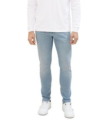 Tom Tailor 1035649 Jean Slim Troy, 10140-Super Stone Blue Denim, 34W x 34L Homme