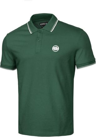 Pitbull Pitbull Herren Poloshirt Kurzarm Polo Classic f&uuml;r M&auml;nner Pit Bull West Coast Pique Stripes Regular T-Shirt Baumwolle Kurzarm Kragenhemd XXL