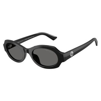 Giorgio Armani Ovale Sonnenbrille - - Accessories - Damen - Schwarzk - 49 MM