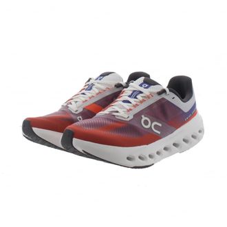 On Cloudsurfer Trail Waterproof Sneaker f&uuml;r Herren, Indigo/Flame, 41 EU