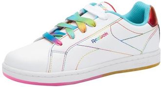 Reebok Royal Complete Clean 2.0 Basket, Blanc Laser Rose F23 Cobalt électrique F23, 36 EU