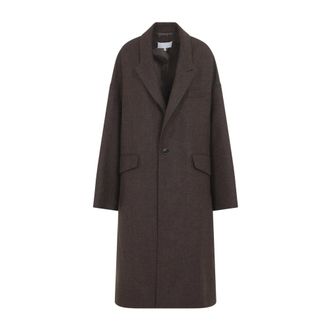 Maison Margiela Oversized Cocooning Coat - - Coats - Damen - Braun - 2XS