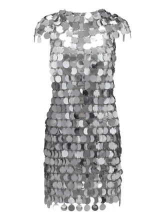 Paco Rabanne Mini Sequins Dress