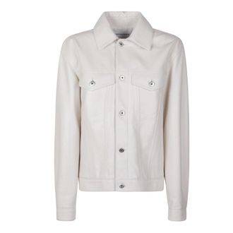 Bottega Veneta Denim Jackets - - Jackets - Damen - Beige - S