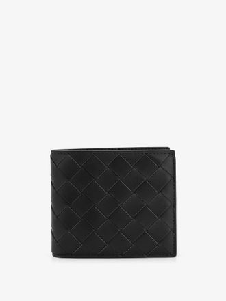 Bottega Veneta Leather wallet with Intrecciato motif - BOTTEGA VENETA - gender_Man