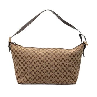 Celine Pre-owned Sac bandouli&egrave;re vintage en toile - Femme - Pre-owned - Brun - Taille: ONE Size