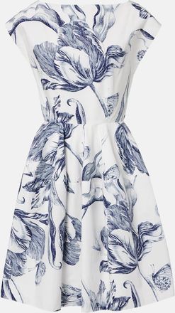 Erdem Robe en coton &agrave; fleurs