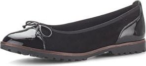 Gabor Femme Ballerines, Dame Ballerines Classiques,Loisirs,Ballerines,Chaussures d&eacute;t&eacute;,&eacute;l&eacute;gant,Boucle,Noir (Schwarz) / 37,39 EU / 6 UK
