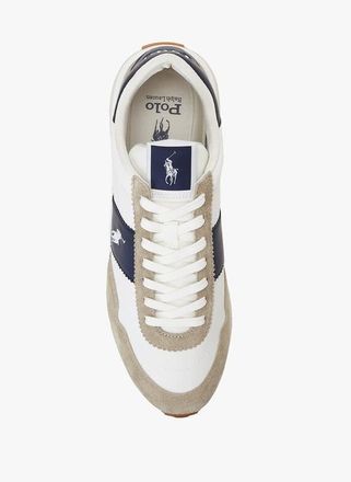Polo Ralph Lauren Bi-Material-Sneaker - Weiß