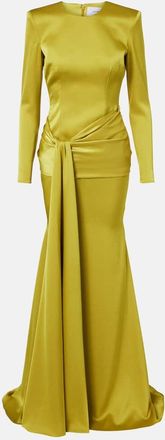 Alex Perry Robe aus Cr&ecirc;pe