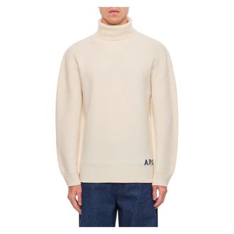 A.P.C. A.p.c., Herren, Strickwaren, Beige, MGr&ouml;&szlig;e