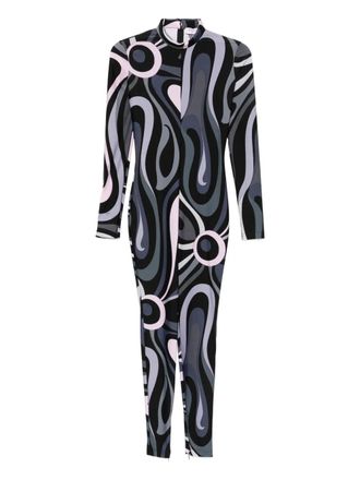 Pucci combinaison &agrave; imprim&eacute; Marmo - Noir