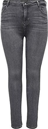 Only Carmakoma CARLAOLA Life HW SK JEA BB AZG870 Jeans, Gris Denim, 50W / 32L Femme