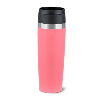 Emsa N2023950 Travel Mug Classic 0,5 Liter, neuer Komfort-Schraubverschluss, Pulverbeschichtung, Edelstahl, 6h hei&szlig; und 12h kalt, 100% dicht, 360&deg;-Trink&ouml;ff