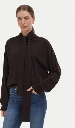 Liu Jo Pullover WF6445 MA16R Dunkelbraun Regular Fit