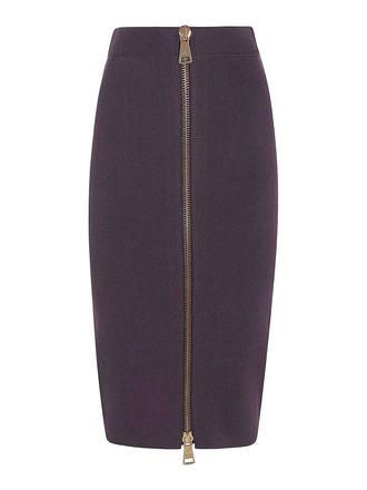 Elisabetta Franchi Jupe Midi - Marron
