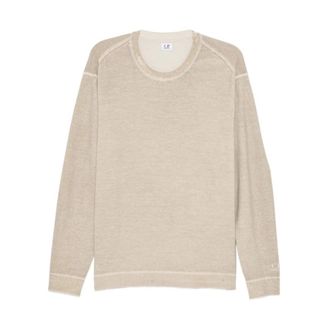 C.P. Company Double-Dye Sweatshirt - - Knitwear - Herren - Beige - M