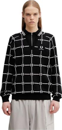 Fred Perry Homme, Pulls, Multicolore, Taille: XL V-neck Tricots
