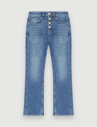 Maje Gerade Geschnittene Jeans Aus Denim - Blau - Gr&ouml;&szlig;e 32 - Maje