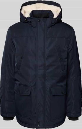 Mc Neal Jacke mit Teddyfell und Pattentaschen