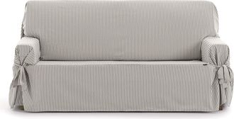 Eysa Calma Sofa &uuml;berwurf, Baumwolle, Nerz, 180-230cm, Vison