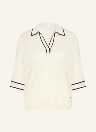 Bogner Strick-Poloshirt Paris Aus Seide weiss
