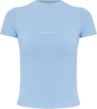 Alexander Wang Femme, Tops, Bleu, Taille: 40 FR Top