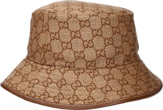 Gucci Femmes Chapeaux Polyamide Beige/Camel
