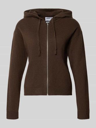 Jake*s Casual Regular Fit Strickjacke aus reinem Kaschmir