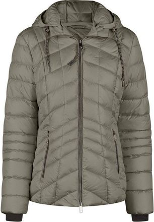 Barbara Lebek Steppjacke Übergangsjacke oder Herbstjacke mit abnehmbarer Kapuze