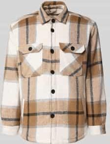 Redefined Rebel Regular Fit Hemdjacke mit Kentkragen Modell Rian