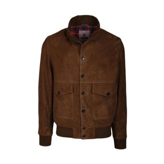 Baracuta Homme, Vestes, Vert, Taille: XS Blouson en daim