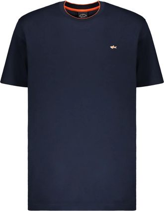 Paul & Shark Homme, Tops, Bleu, Taille: 6XL T-Chemises